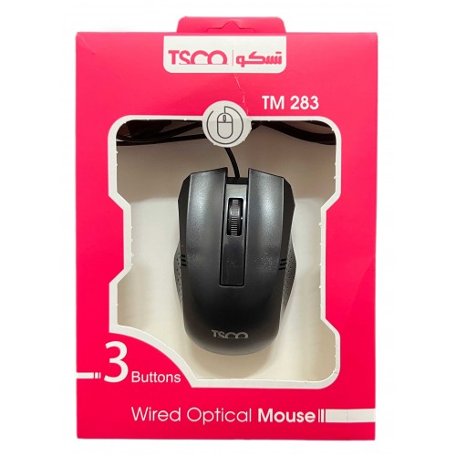 مشخصات، قیمت و خرید ماوس باسیم TSCO مدل TM 283 | سیپاس