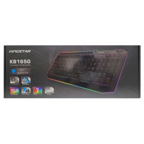 مشخصات، قیمت و خرید کیبورد باسیم گیمینگ KINGSTAR مدل KB165G |سیپاس