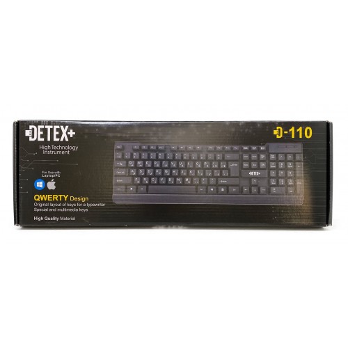 کیبورد با سیم DETEX مدل D-110