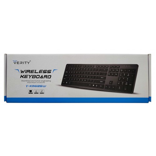 مشخصات,قیمت و خرید کیبورد بی سیم VERITY مدل V-KB6125 | سیپاس