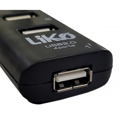 مشخصات، قیمت و خرید هاب 4 پورت آداپتوردار LIKO مدل MR-134 | سیپاس