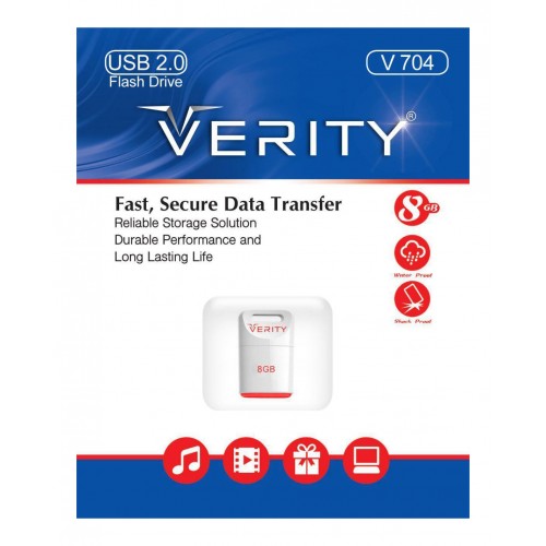 مشخصات,قیمت و خرید فلش مموری Verity مدل V704 ظرفیت 8 گیگابایت|سیپاس