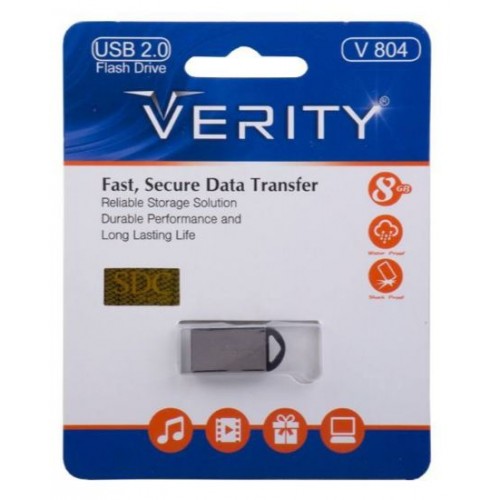 فلش مموری Verity مدل V 804 ظرفیت 8 گیگابایت