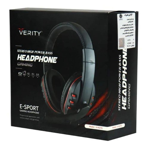 مشخصات ,قیمت وخرید هدست باسیم گیمینگ VERITY مدل V-H27G |سیپاس