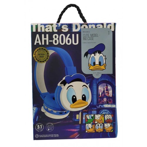 مشخصات، قیمت و خرید هدست بلوتوث طرح اردک مدل AH-806U | سیپاس