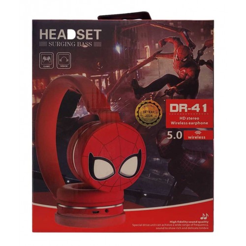 مشخصات،قیمت و خرید هدست بلوتوث مرد عنکبوتی SURGING BASS مدل DR-41 | سیپاس