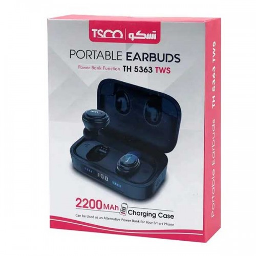 مشخصات,قیمت و خرید هندزفری بلوتوثی دو گوش TSCO مدل TH 5363 |سیپاس