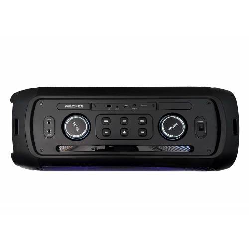 مشخصات،قیمت و خرید اسپیکر شارژی MACHER مدل MR-1400 به همراه میکروفون | سیپاس