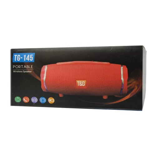 مشخصات، قیمت و خرید اسپیکر شارژی بلوتوثی T&G مدل TG-145 | سیپاس