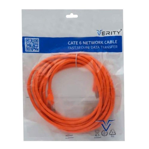 مشخصات,قیمت و خرید کابل شبکه CAT 6 VERITY طول 10 متر |سیپاس