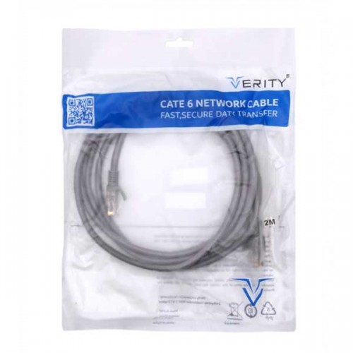 مشخصات,قیمت و خرید کابل شبکه CAT6 VERITY طول 2 متر |سیپاس