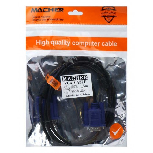 مشخصات,قیمت و خرید کابل مانیتور MACHER مدل MR-101 طول 1.5 متر |سیپاس