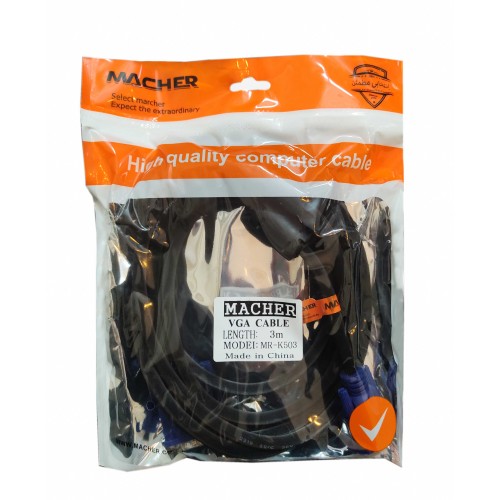 مشخصات,قیمت و خرید کابل مانیتور MACHER مدل MR-K503 طول 3 متر |سیپاس