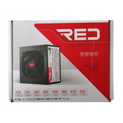 مشخصات،قیمت و خرید منبع تغذیه کامپیوتر RED مدل 250 | سیپاس
