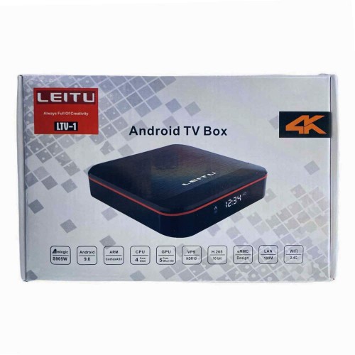 مشخصات، قیمت و خرید اندروید باکس LEITU مدل LTV-1 | سیپاس