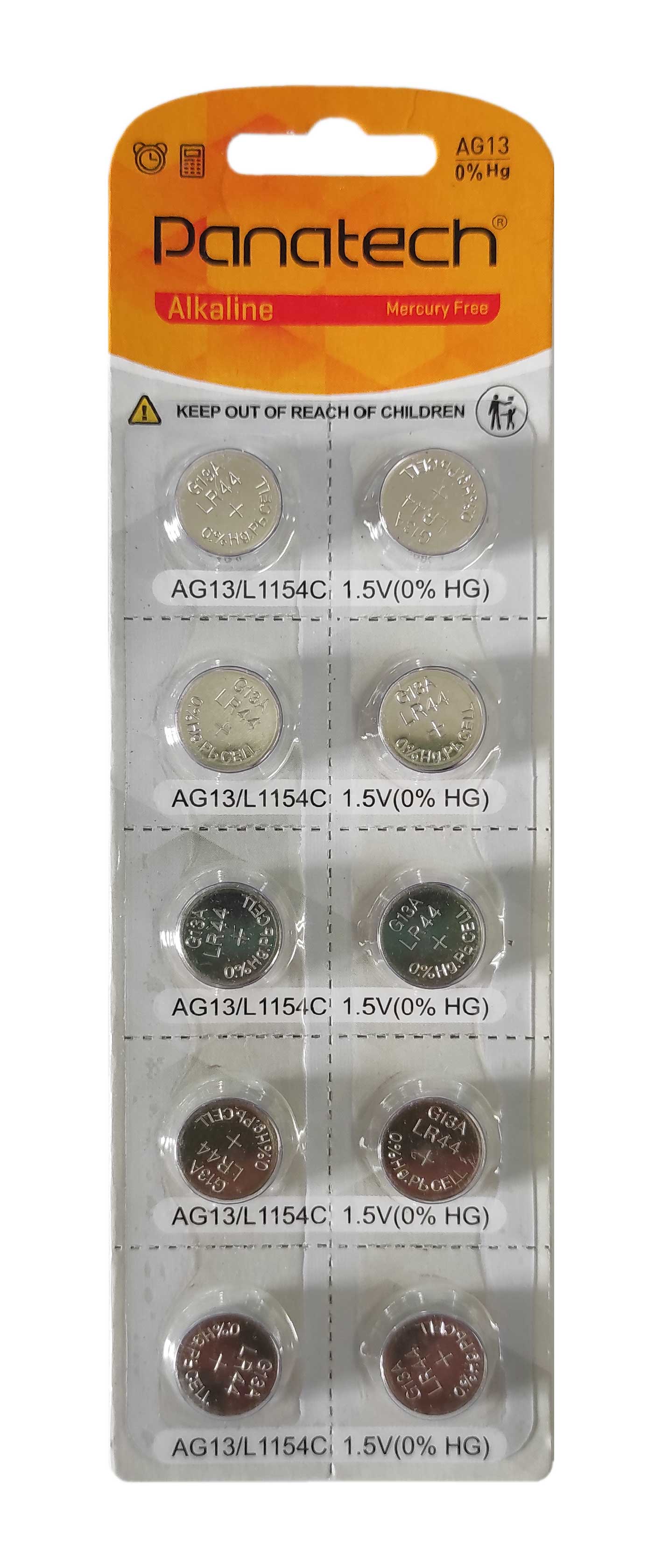 مشخصات،قیمت و خرید باتری سکه ای PANATECH ALKALINE مدل AG13 (پک 10 عددی) | سیپاس