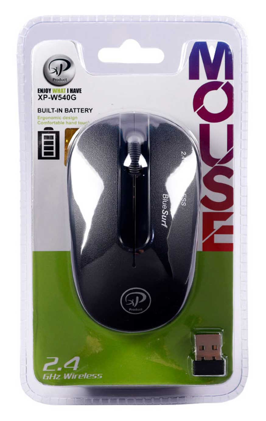مشخصات ,قیمت و خرید ماوس بی سیم XP مدل W540G | سیپاس