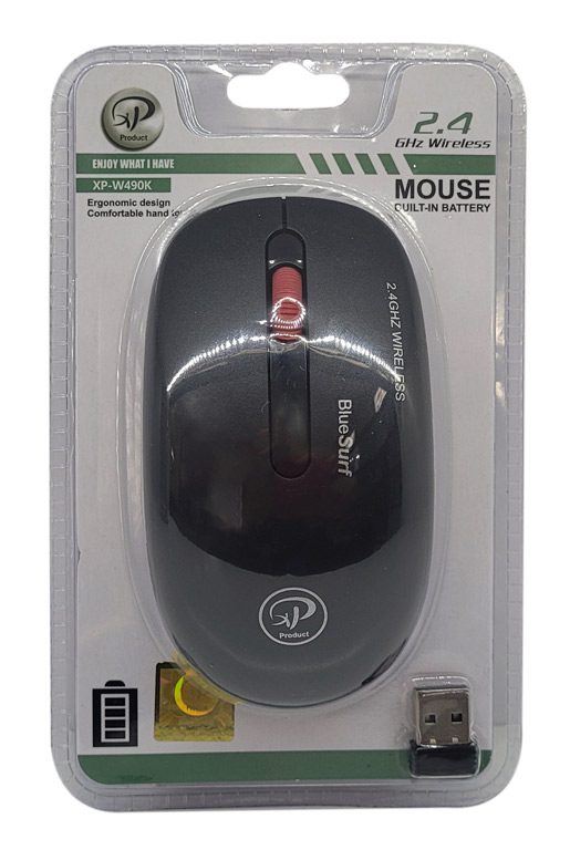 مشخصات، قیمت و خرید ماوس بی سیم XP مدل W490K | سیپاس