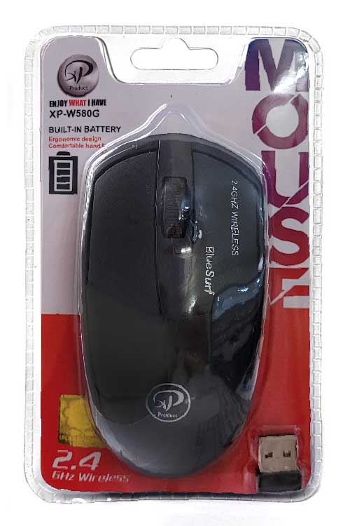 مشخصات ,قیمت و خرید ماوس بی سیم XP مدل W580G | سیپاس