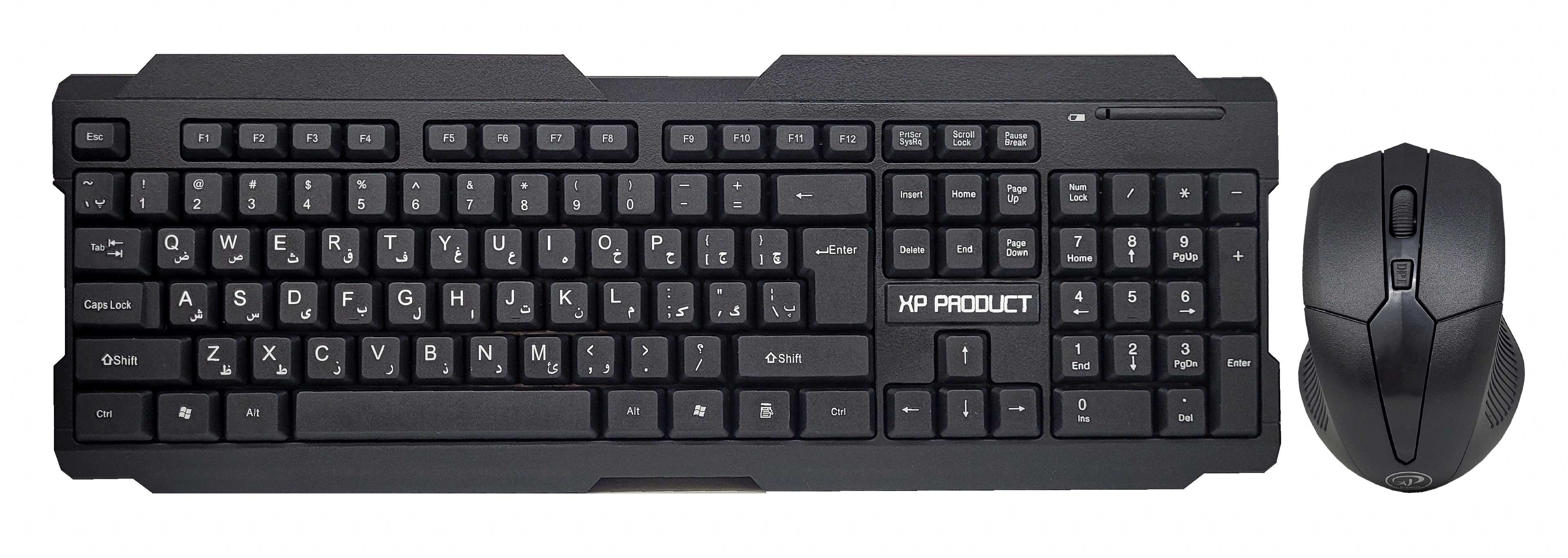 مشخصات ,قیمت و خرید کیبورد و ماوس بی سیم XP مدل W4200G | سیپاس