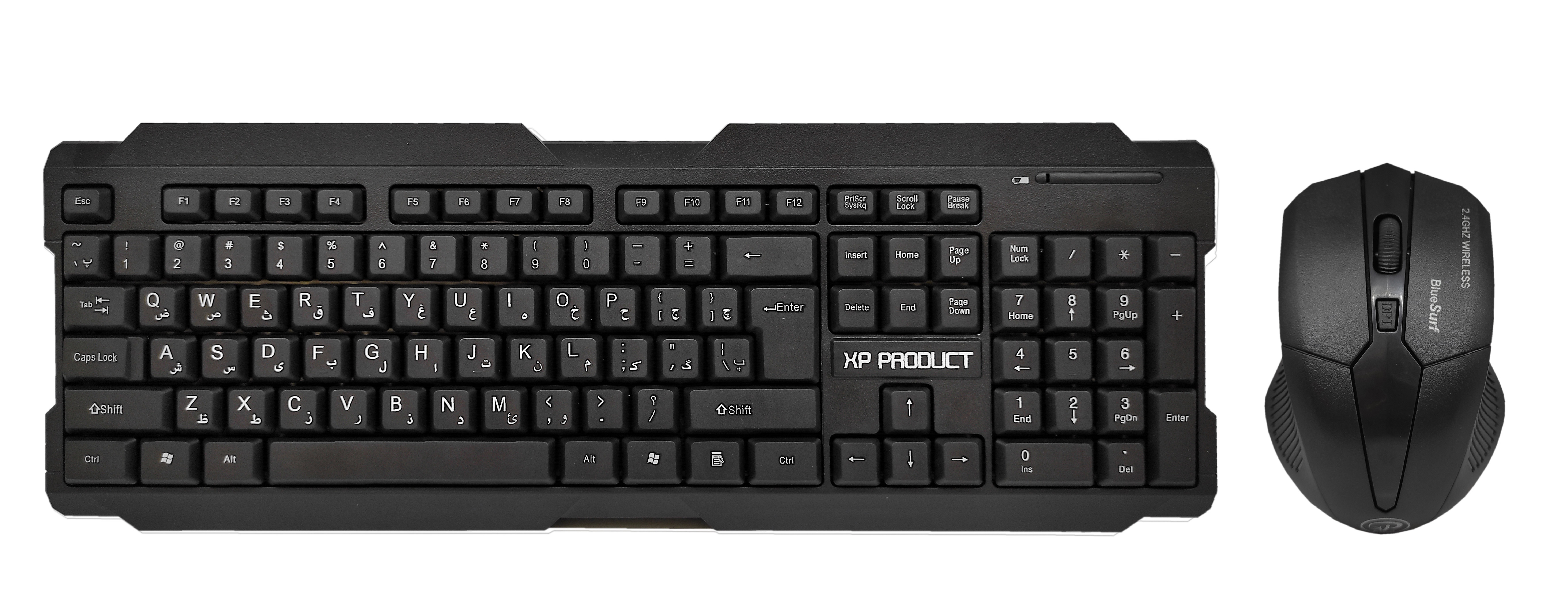 مشخصات، قیمت و خرید کیبورد و ماوس بی‌سیم XP مدل W5800N | سیپاس