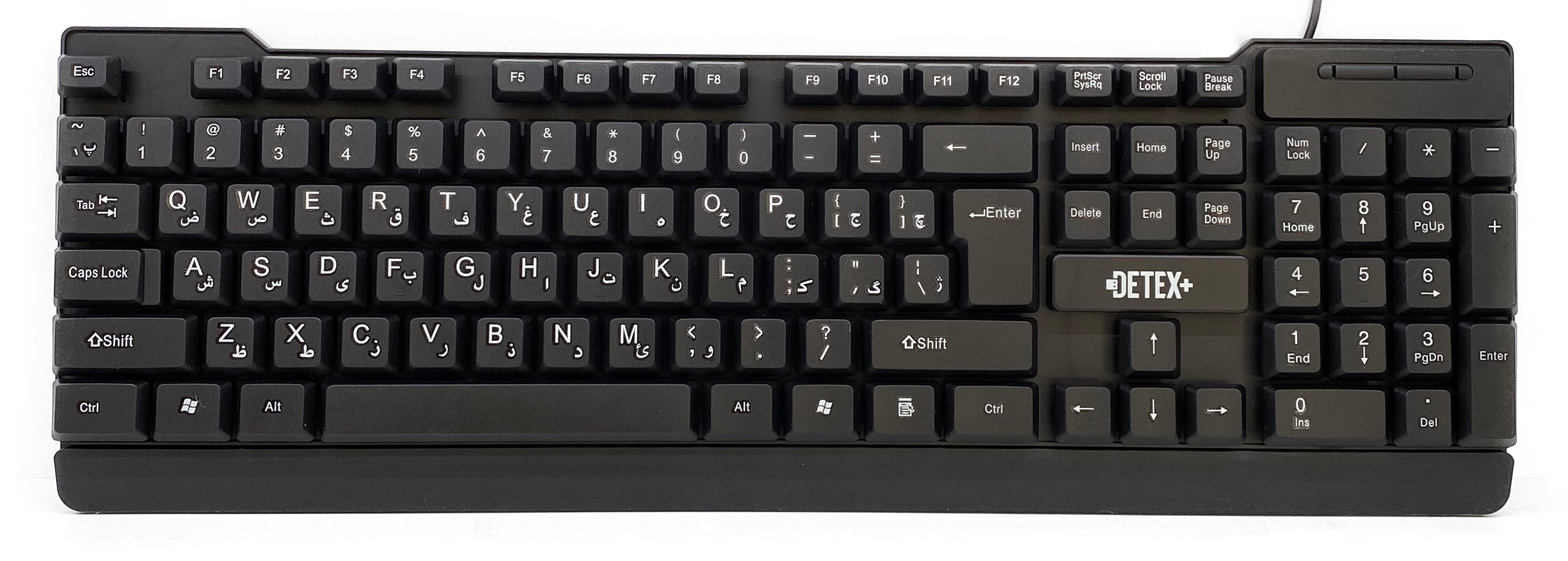 کیبورد با سیم DETEX مدل D-110