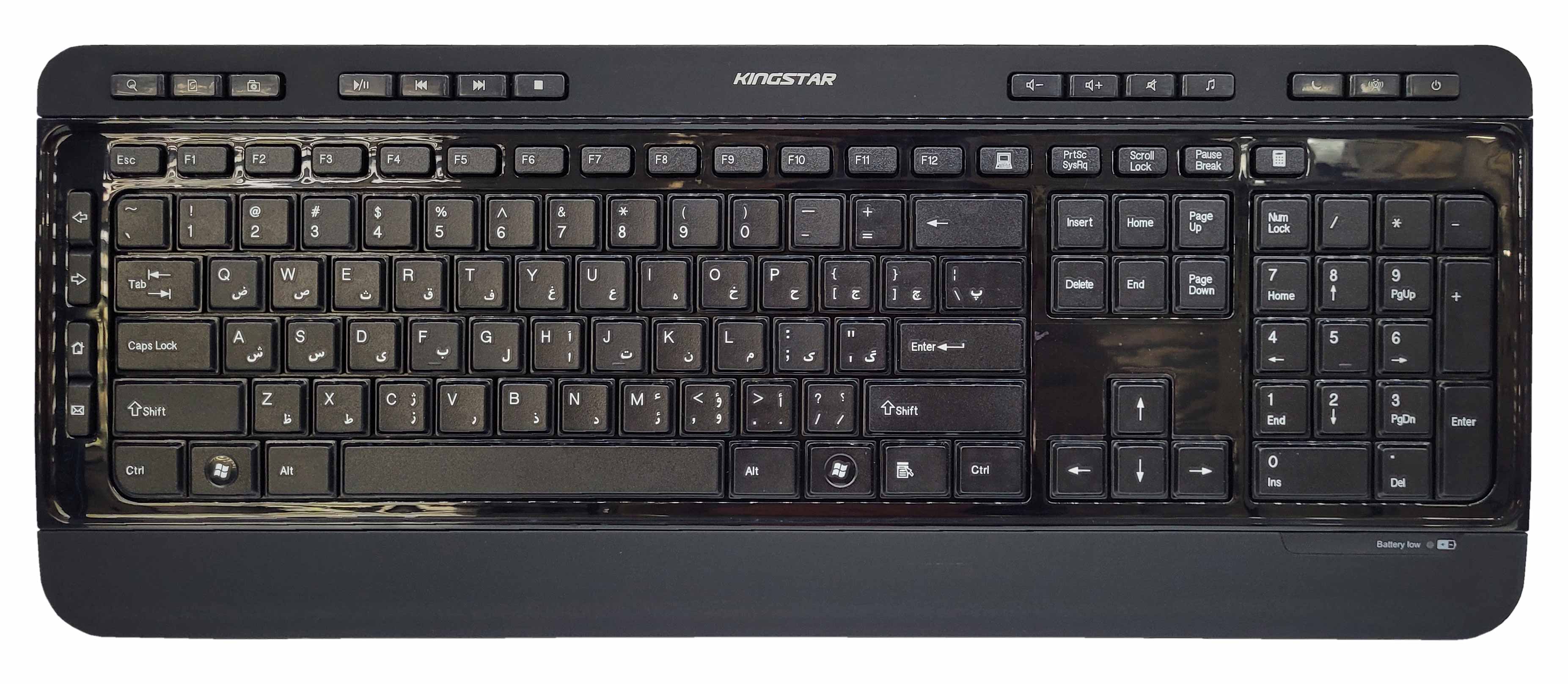 مشخصات,قیمت و خرید کیبورد بی سیم KINGSTAR مدل KB97W | سیپاس