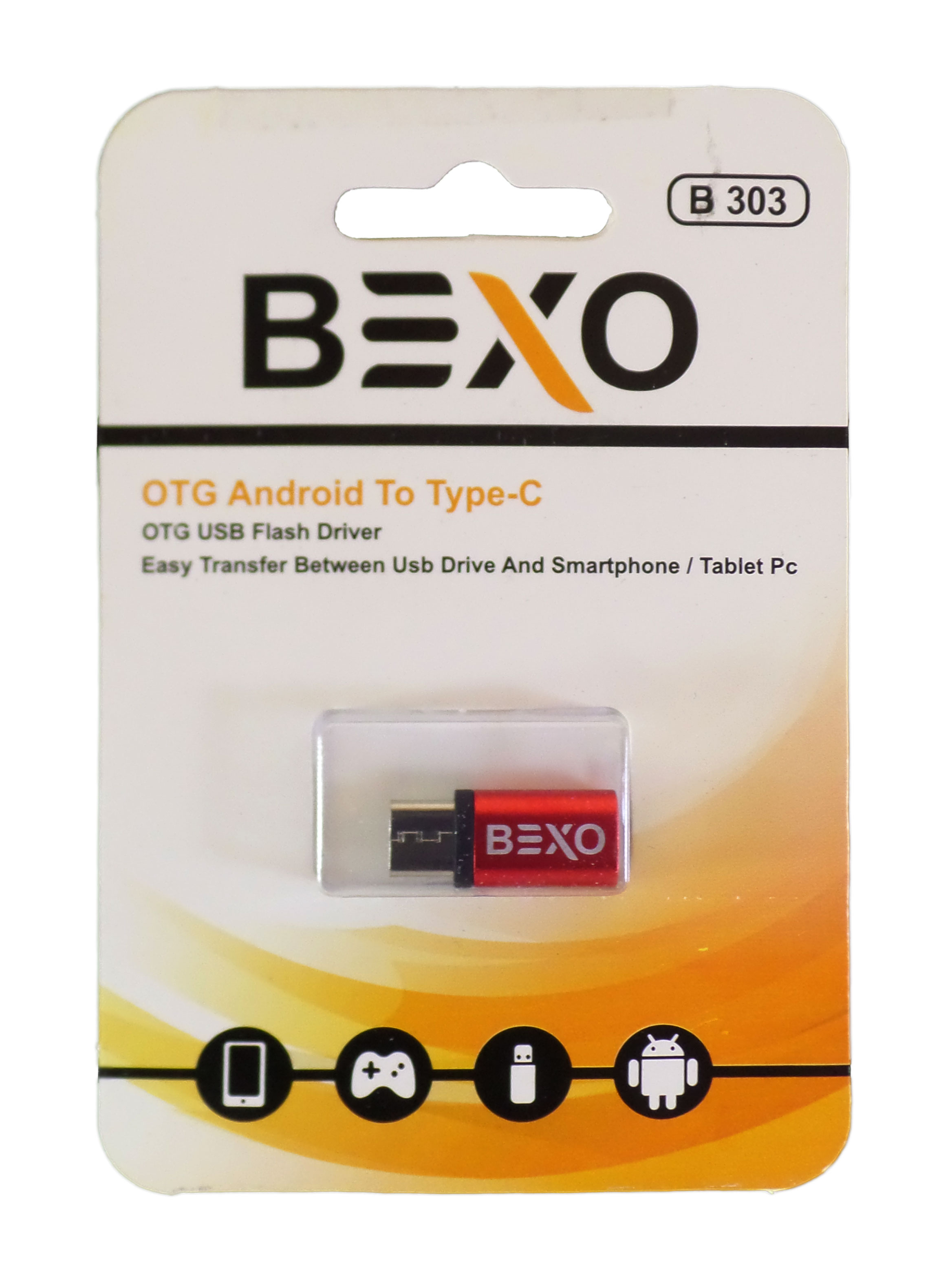 مشخصات,قیمت و خرید تبدیل ANDROID به TYPE-C بکسو مدل B 303 |سیپاس