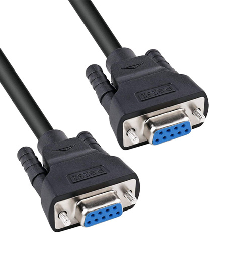 کابل مانیتور دو سر ماده 9 پین 1.5متری D-NET