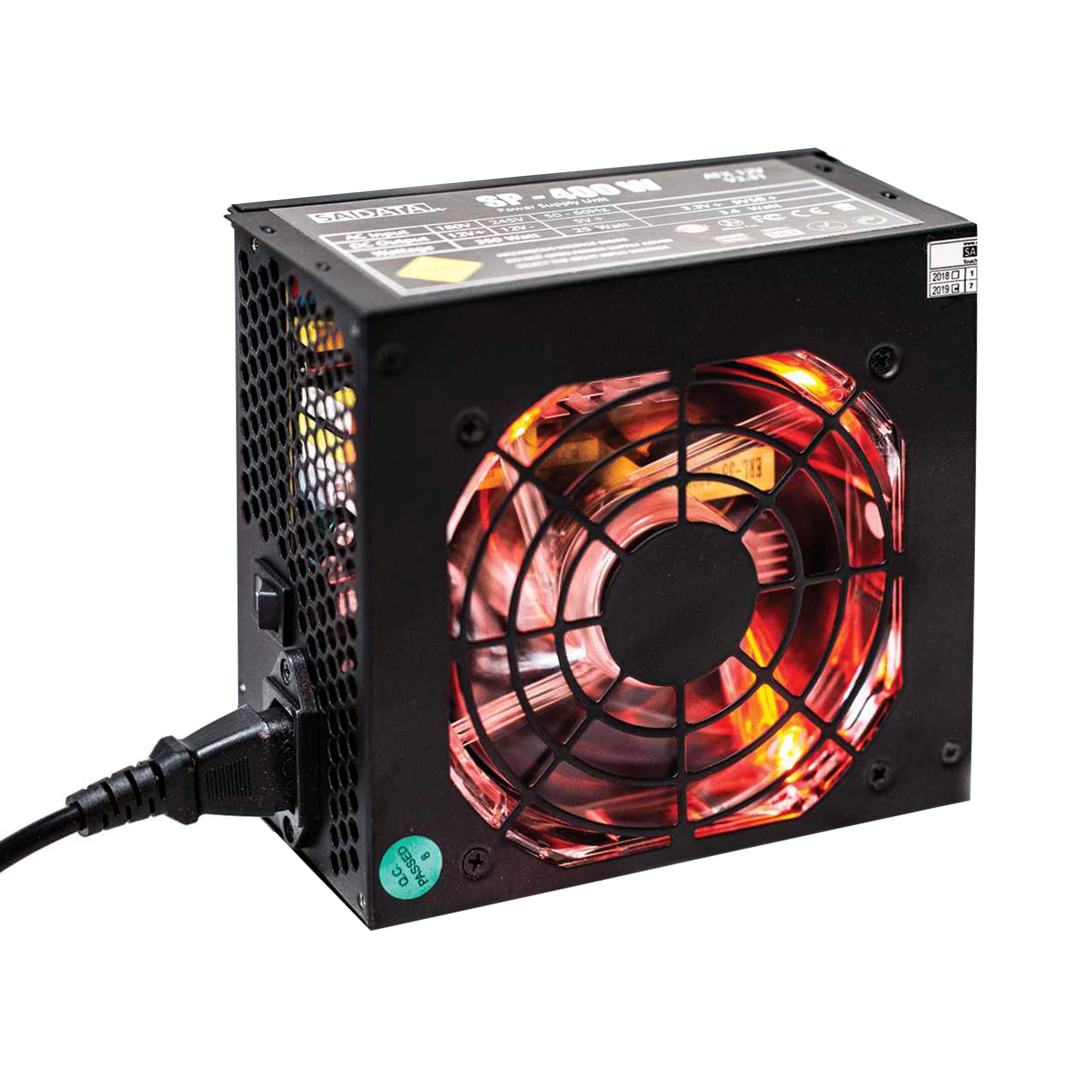 مشخصات, قیمت و خرید منبع تغذیه کامپیوتر Sadata مدل SP-400|سیپاس